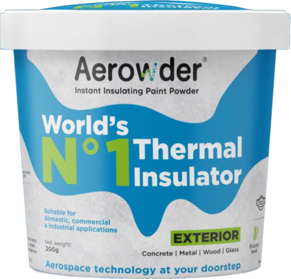 Aerowder® Instant Insulating Paint Powder (200g) | AEROGEL+
